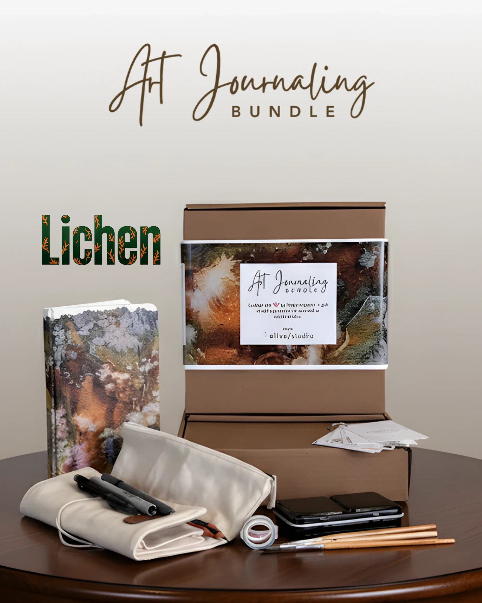 Lichen | Art Journaling Bundle — Alive Studio